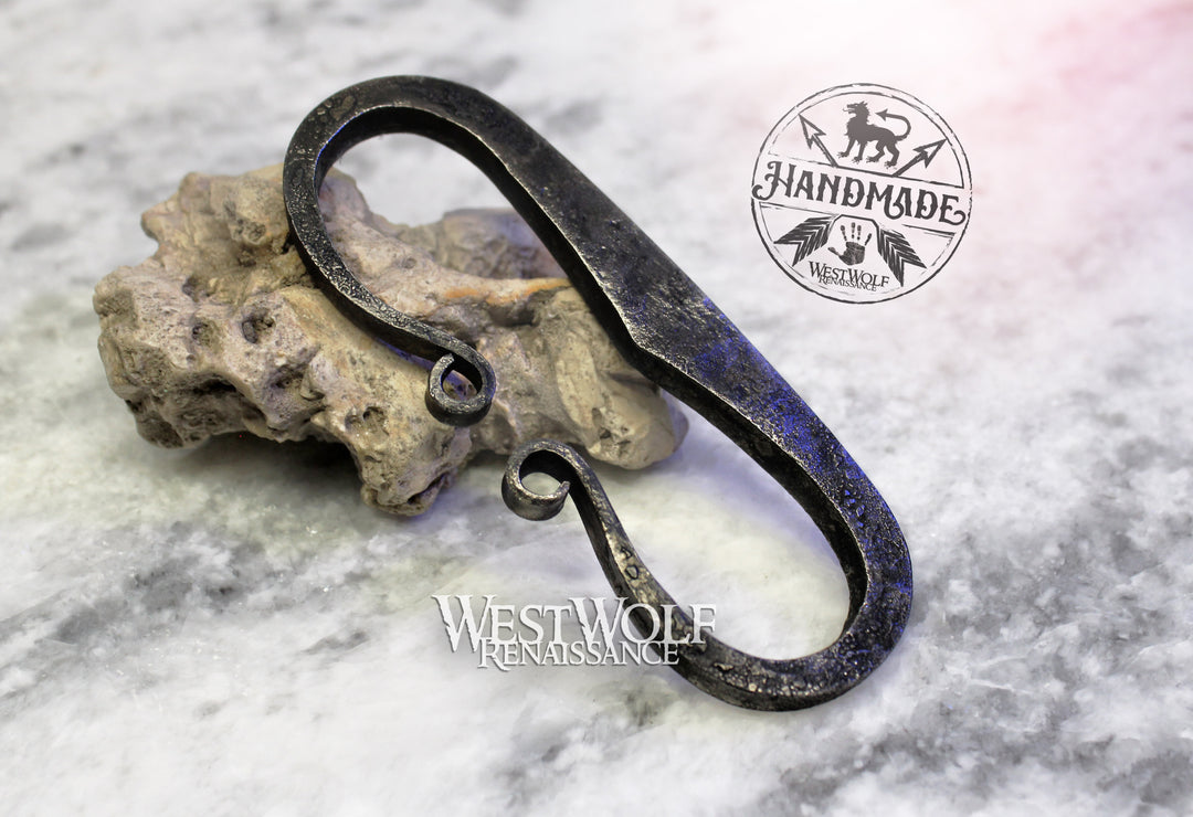 Large Hand-Forged Viking Fire-Steel or Fire Striker - Blacksmith-Made ...