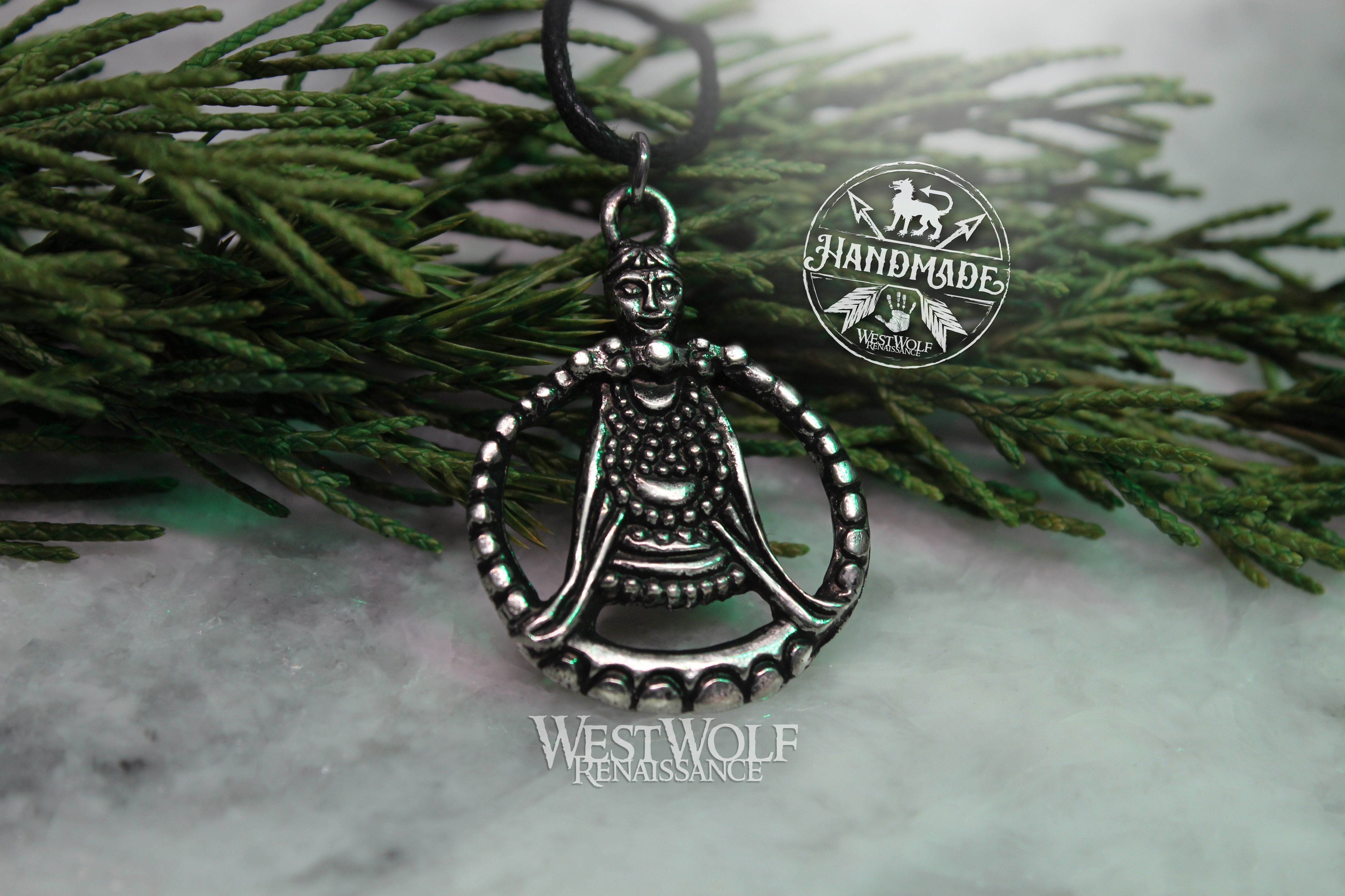 Norse Mythology Pendant of Freya - Goddess of Love, Beauty, and Fertil ...