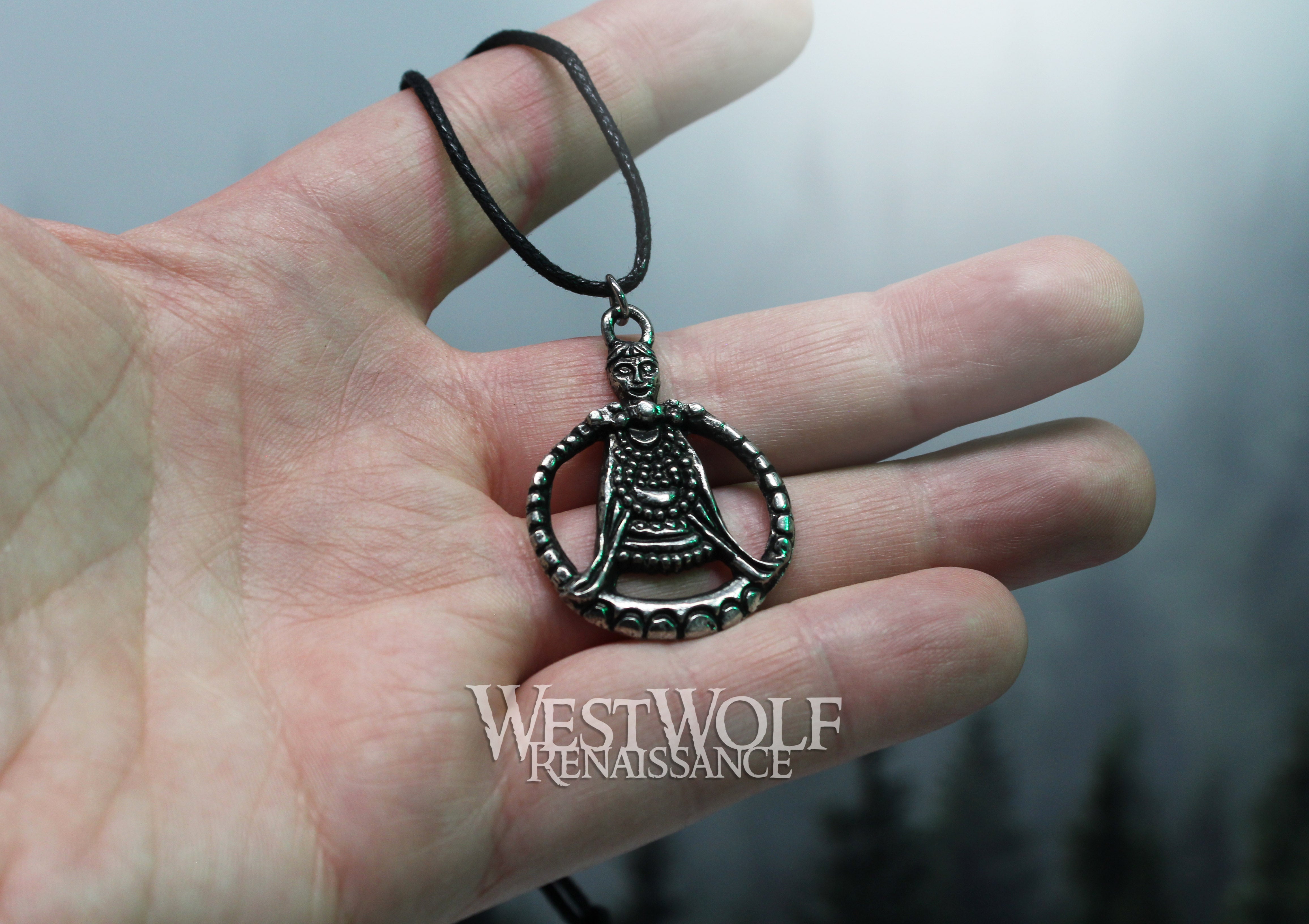 Norse Mythology Pendant of Freya - Goddess of Love, Beauty, and Fertil ...
