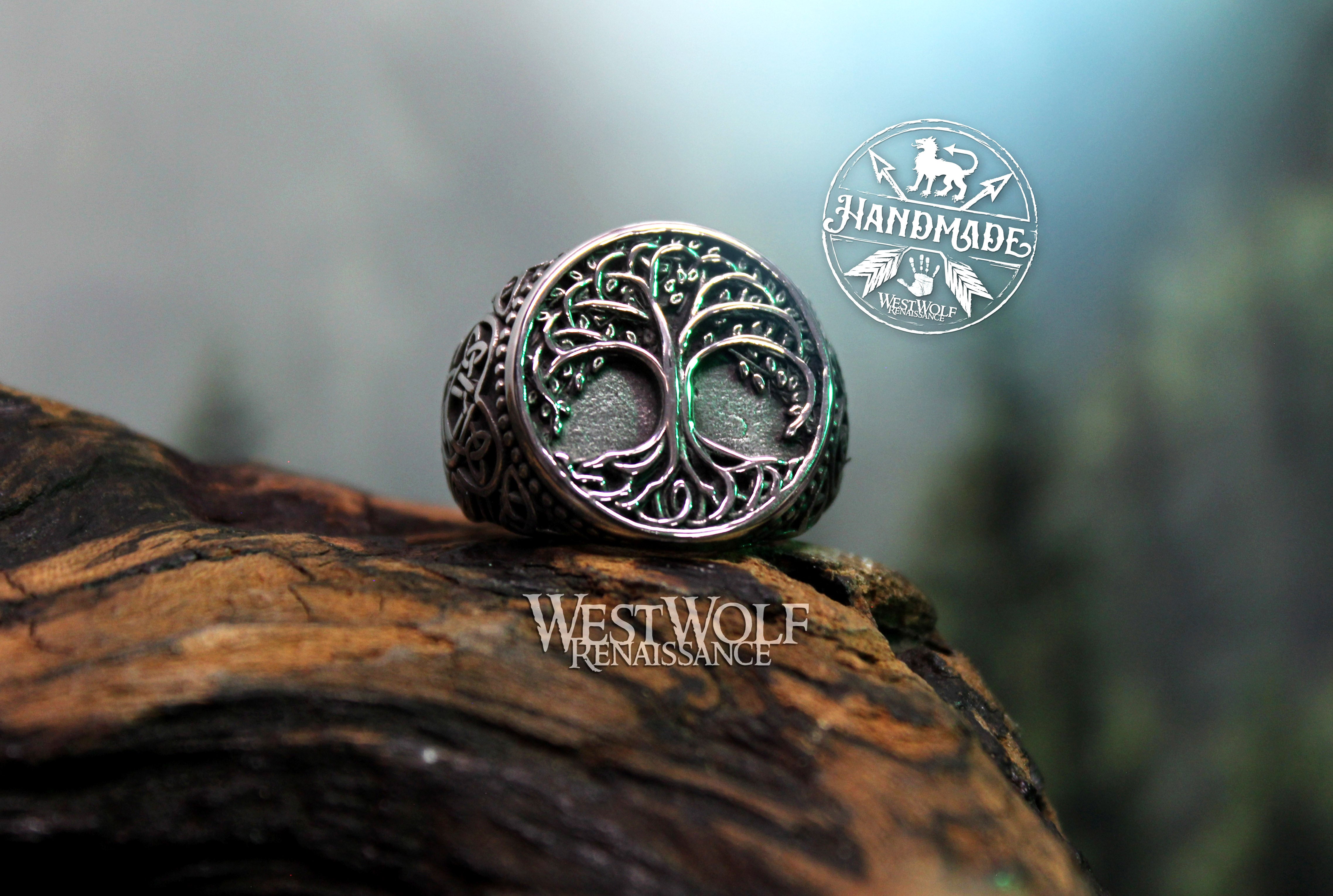 Tree of Life Ring - Yggdrasil the World Tree - US Sizes 9-13 – West ...