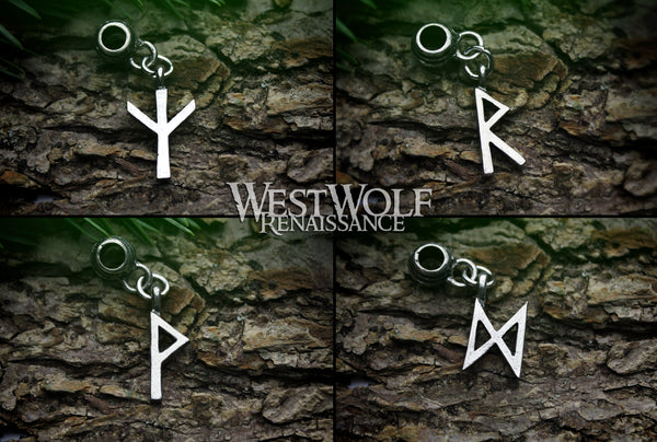 Viking Rune Charms for Pendants and Bracelets - Choose Your Talisman ...